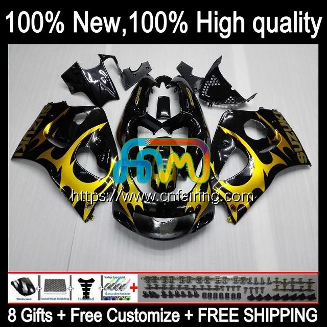 Body Kit For SUZUKI GSXR 600 750 GSXR600 SRAD GSX-R600 1996 1997 1998 ...